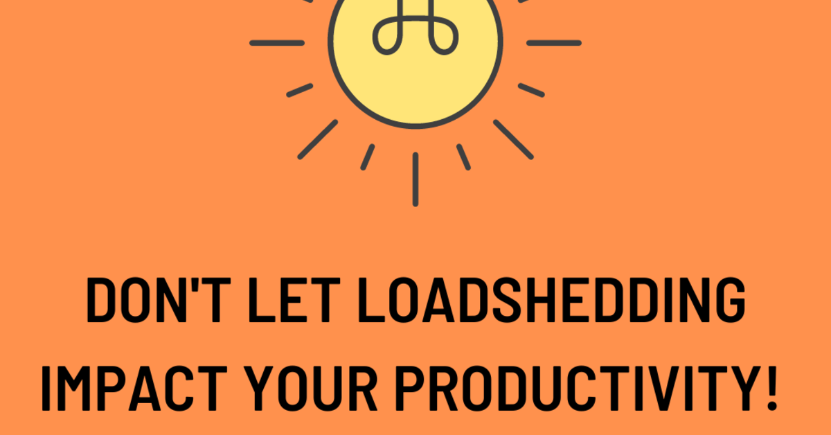 Load-Shedding - Come work from our offices in Joburg | FRENCH SOUTH ...