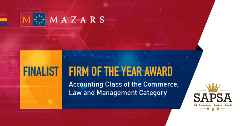 MAZARS South Africa Recognised by SAPSA! | FRENCH SOUTH AFRICAN CHAMBER ...